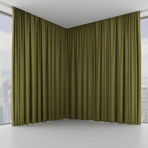 Zepel FibreGuard Baron Olive | James Dunlop Textiles