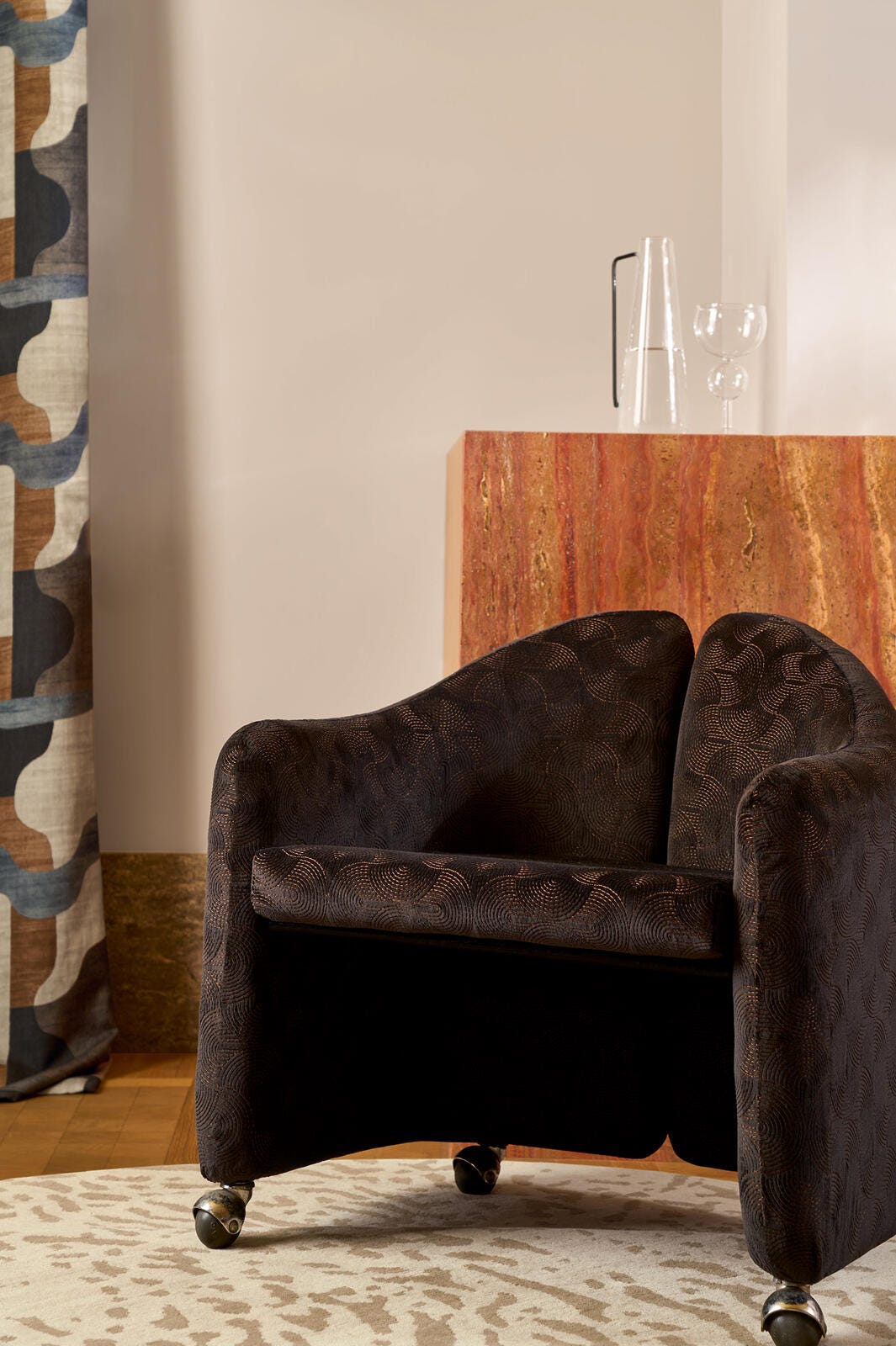 Casamance Boudoir 1032 03 69 | James Dunlop Textiles