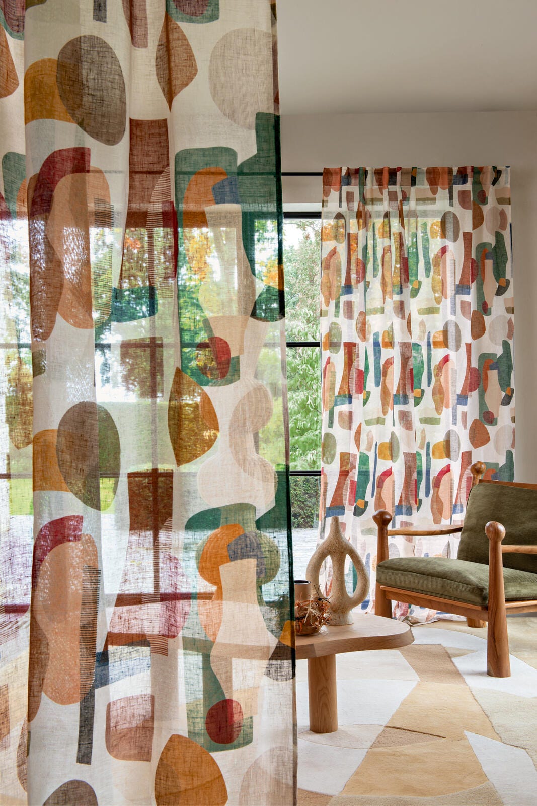 Casamance Machaya Print 5050 01 17 | James Dunlop Textiles