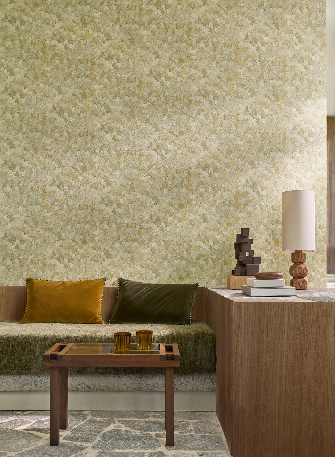 Casamance Feijoa Wallpaper 7684 15 28 | Zepel Fabrics & Wallpapers