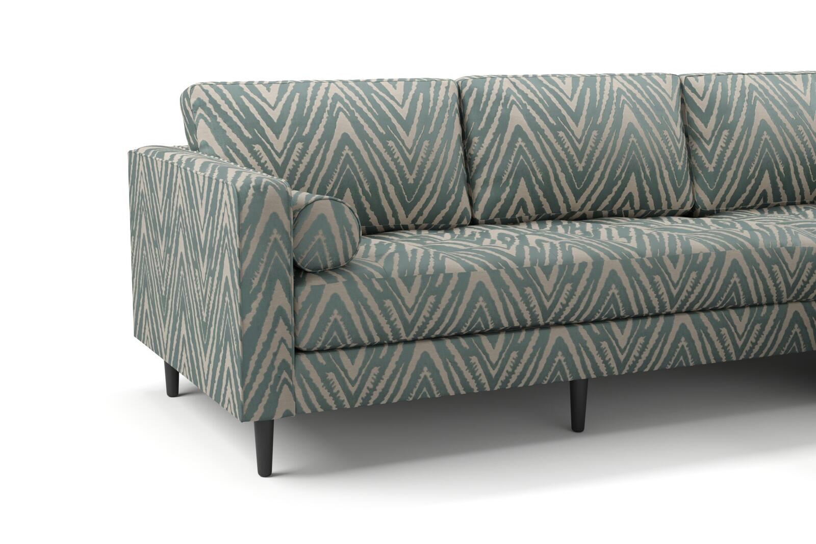 Zepel Fluid Azur | Zepel Fabrics & Wallpapers